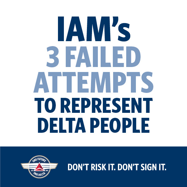IAM's 3 Failed Attempts to Represent Delta People